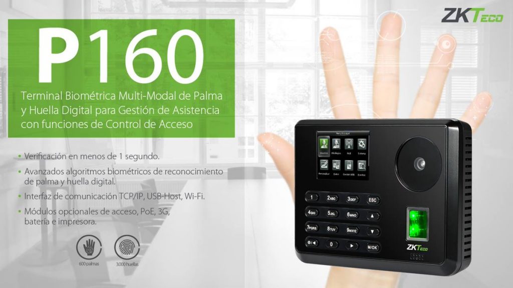 ZKTECO P160 - ZKPERU: ZKTECO PERU